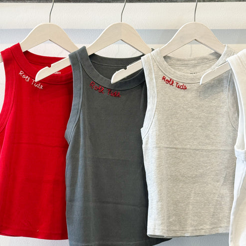 Sports Team Custom Hand Embroidered Tank Tops – stitchedXmare